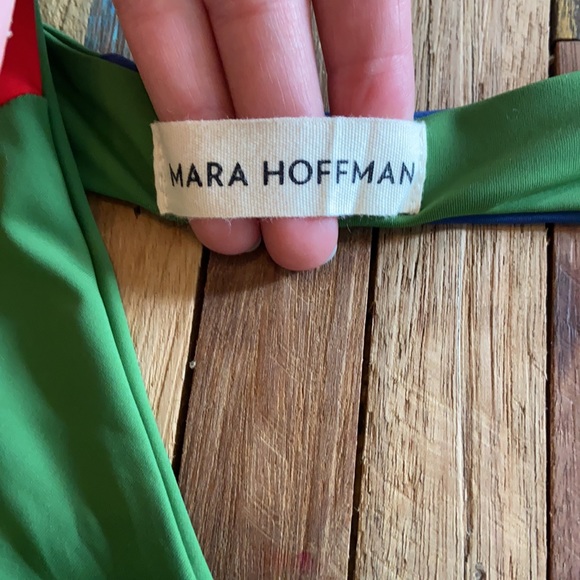 Mara Hoffman | Swim | Mara Hoffman Cara Bralette Bikini Top Colorblock ...